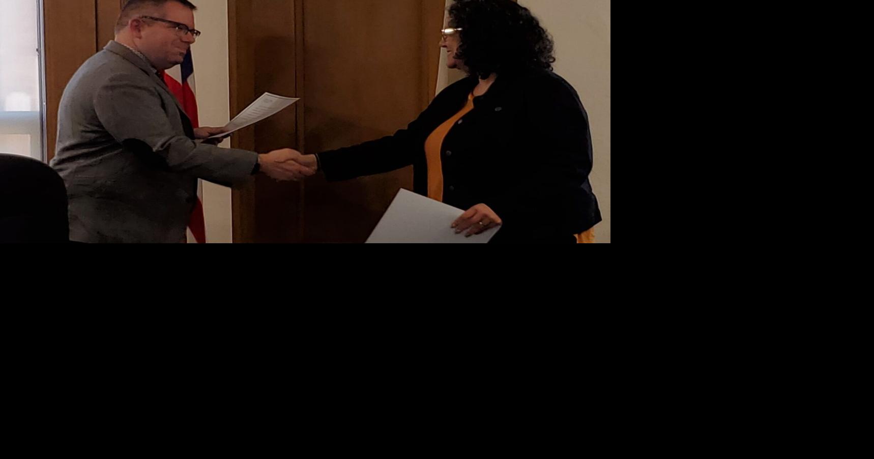 Moline swears in new city engineer and economic development director