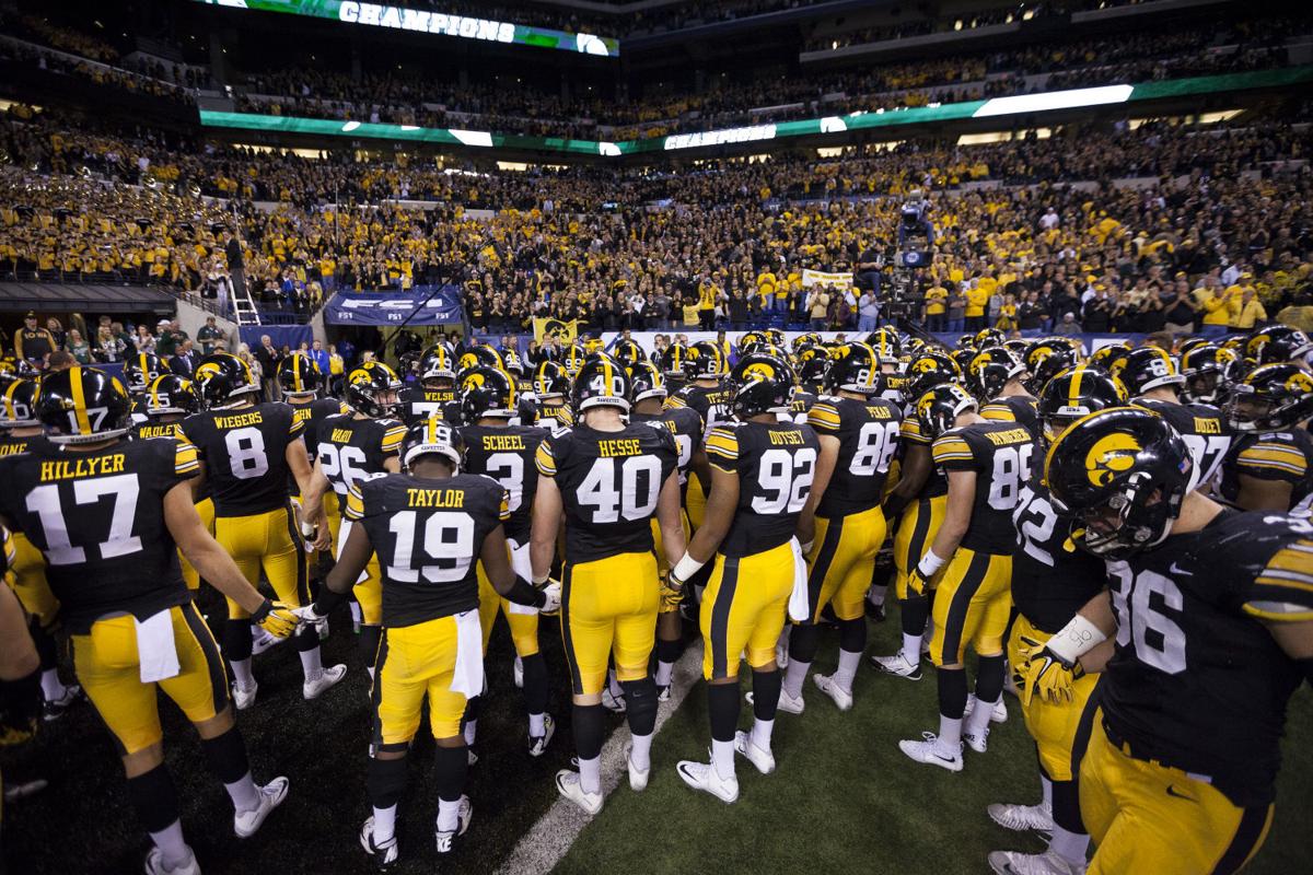 Photos: Iowa in Big Ten Championship | Iowa Hawkeyes Football | qctimes.com