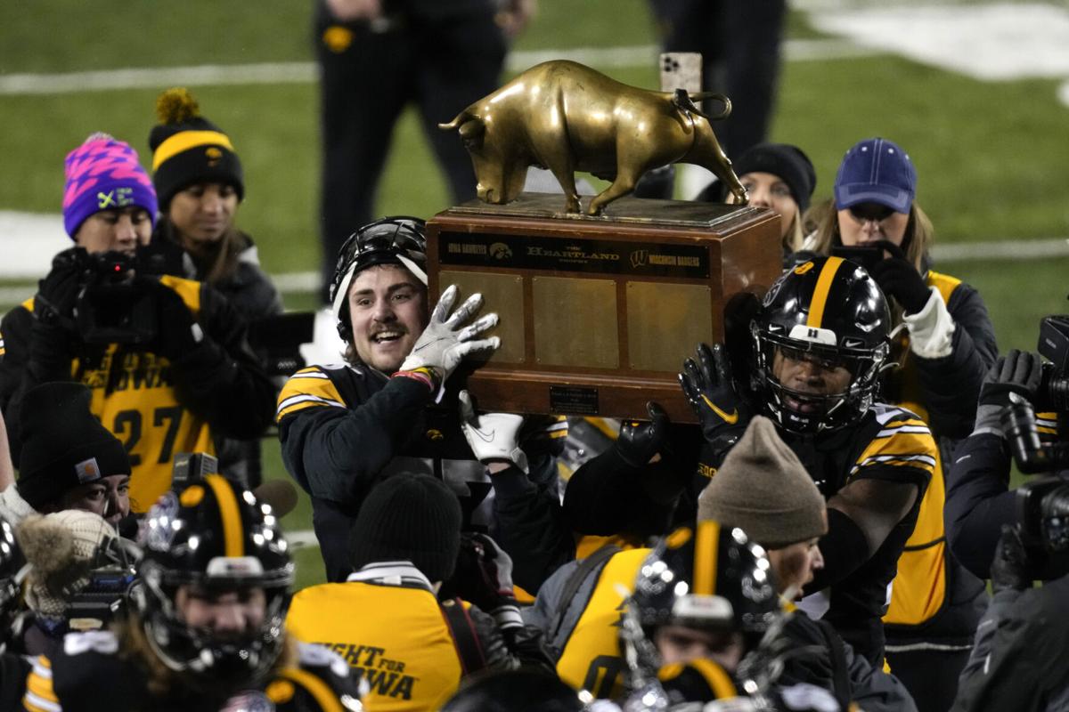 More than a trophy at stake for Iowa, Wisconsin