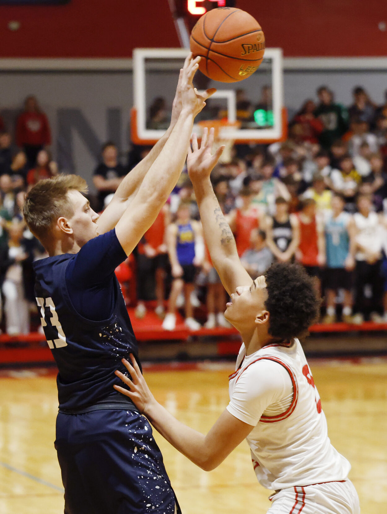 Pleasant Valley at North Scott basketball MAC