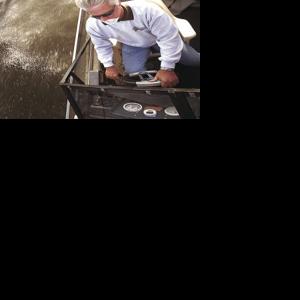 Mike Ohrt crosses the river nine months a year