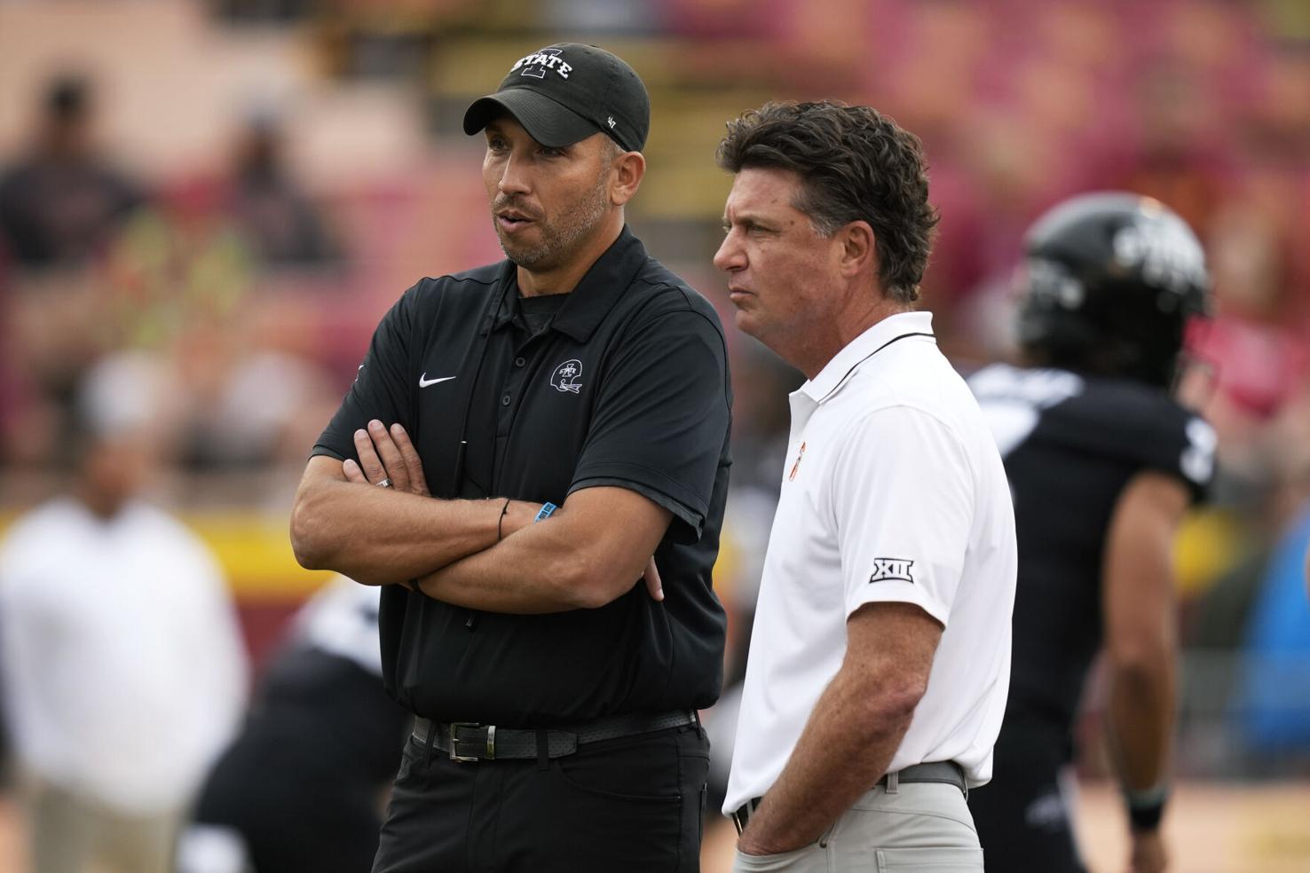 Matt Campbell reacts to Mike Gundy Oklahoma State firing