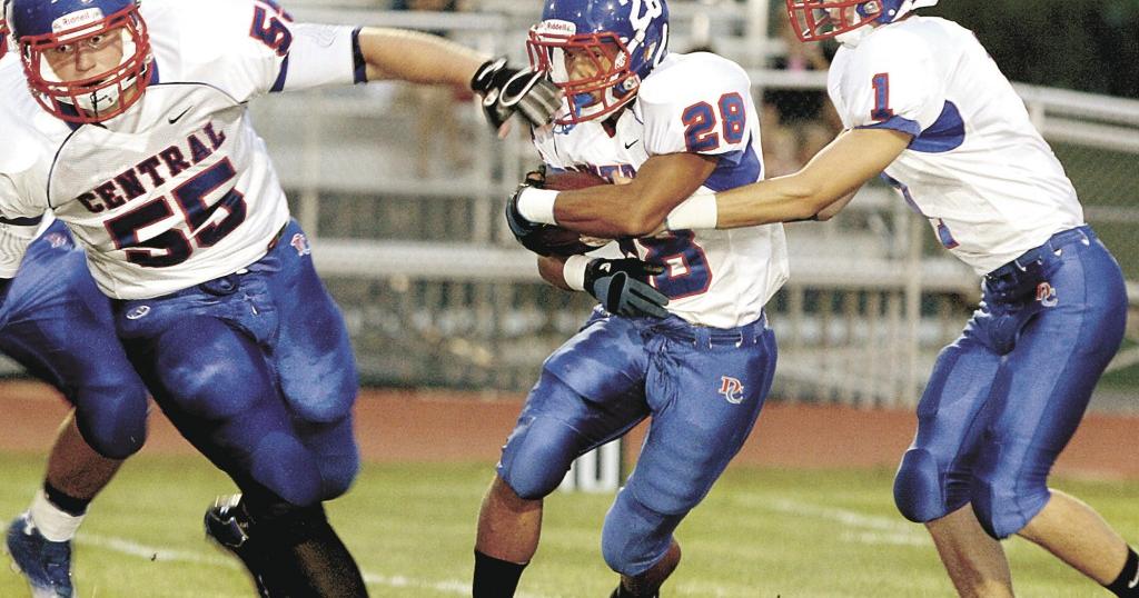 Central running back Minch on record pace