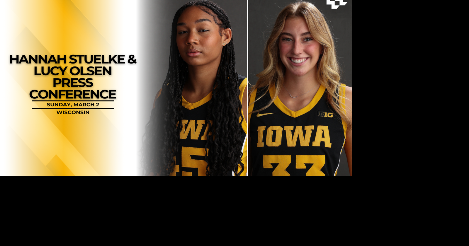 Wisconsin | Hannah Stuelke & Lucy Olsen Press Conference | March 2