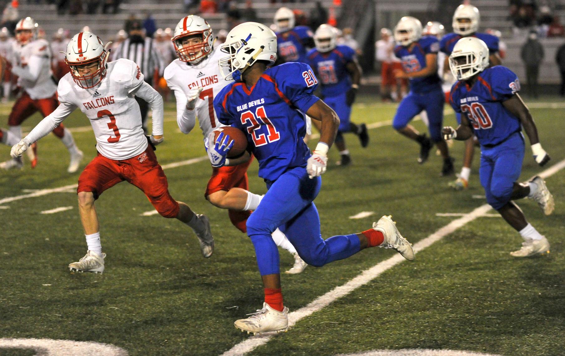 Photos: Davenport West vs Davenport Central Iowa Class 4A football playoff