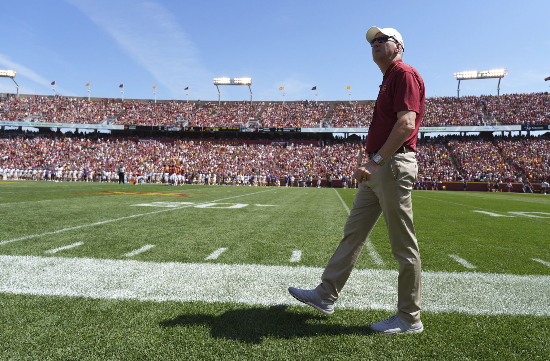 Iowa State athletic director Jamie Pollard explains revenue