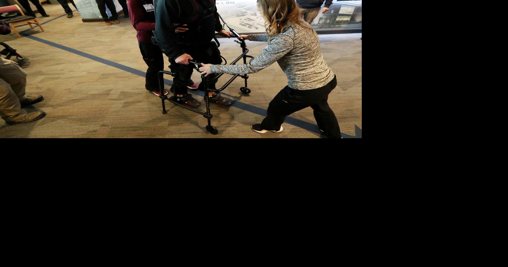 Celebrating 150 years, Genesis Health System helps firefighter walk again