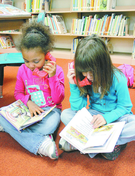 Kindergarteners Use Whisper Phones To Read Kindergarteners Use Whisper Phones To Read