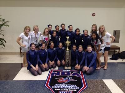 St. Ambrose dance team takes national title