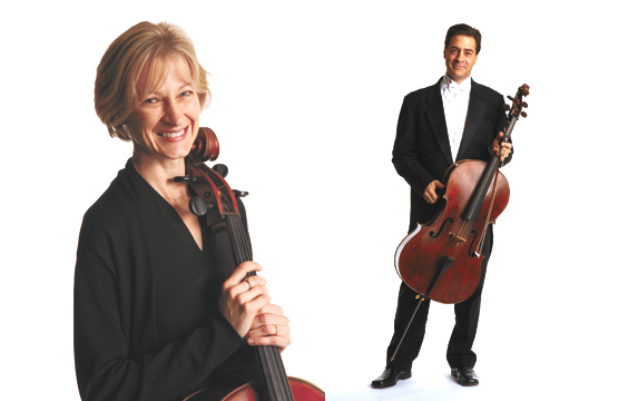 Cello, marriage unite QCSO guest performers