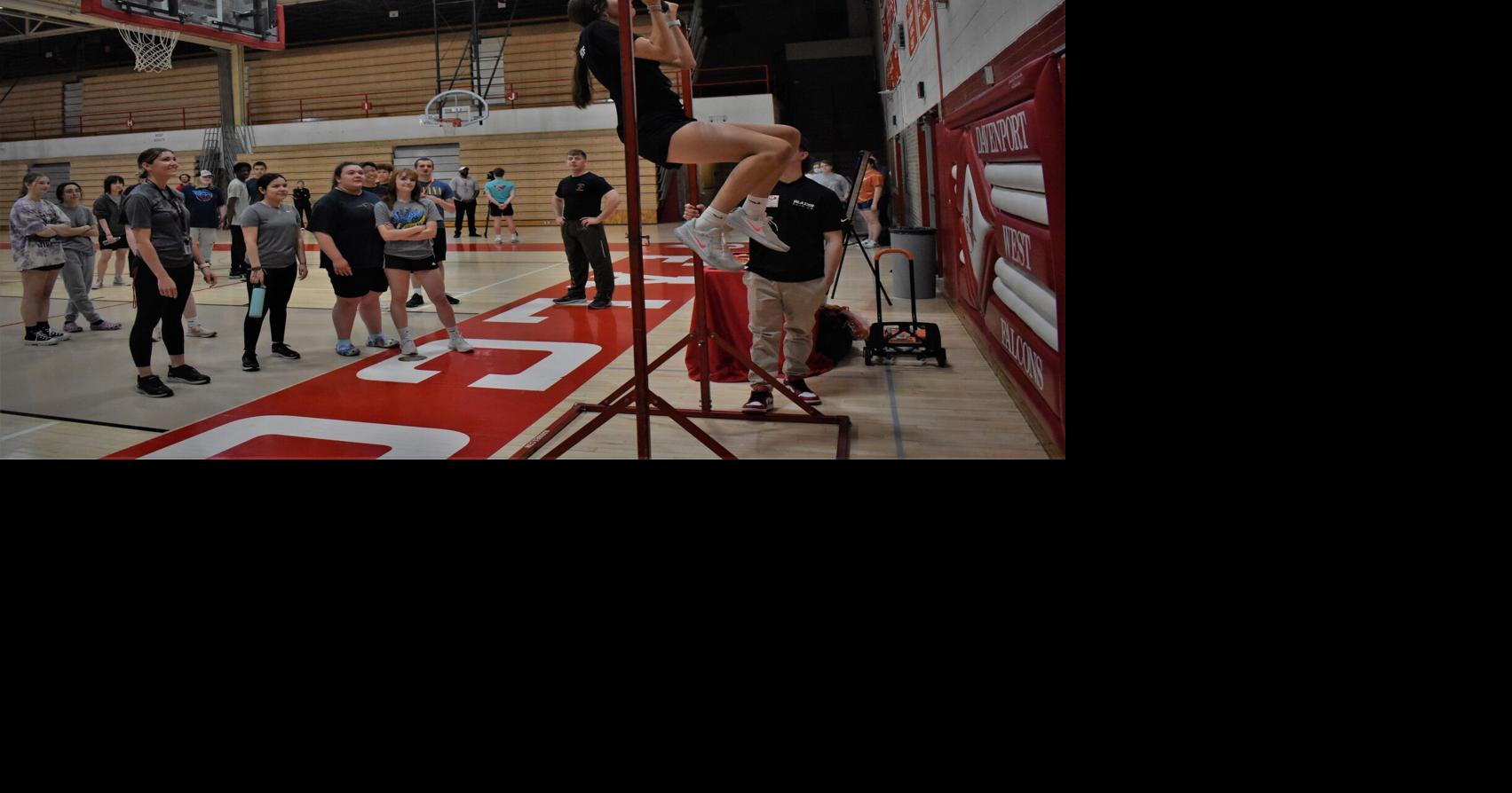 Davenport West PE classes get military-grade workout