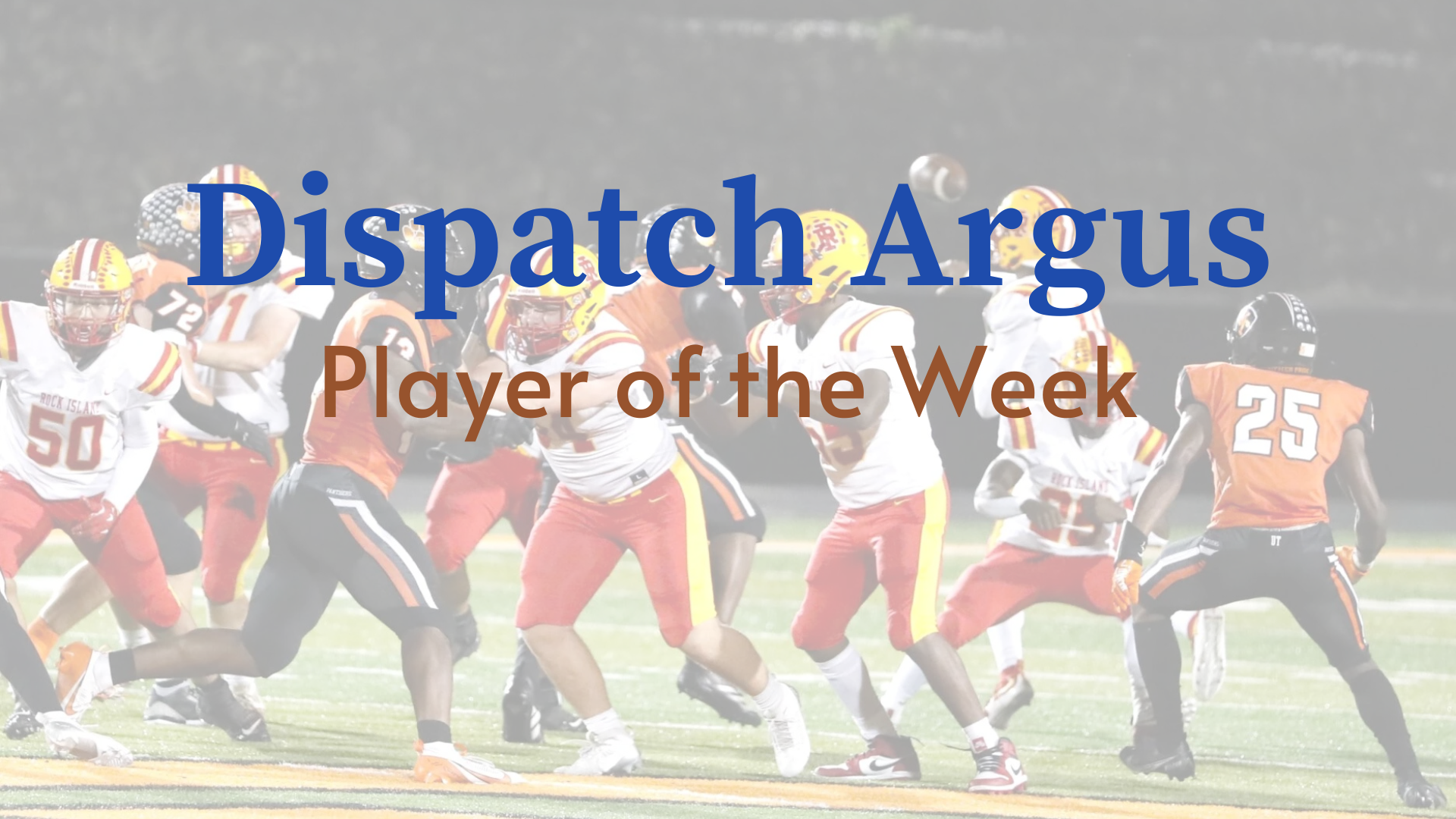 Vote for this week's Dispatch Argus Player of the Week - BVM Sports