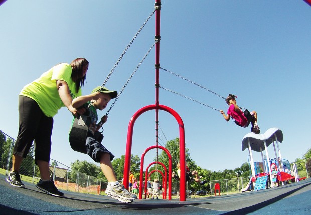 Tot Lot organized chaos — and lots of fun