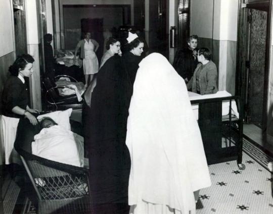 Historic Photos: St. Elizabeth's Hospital fire on Jan. 7, 1950