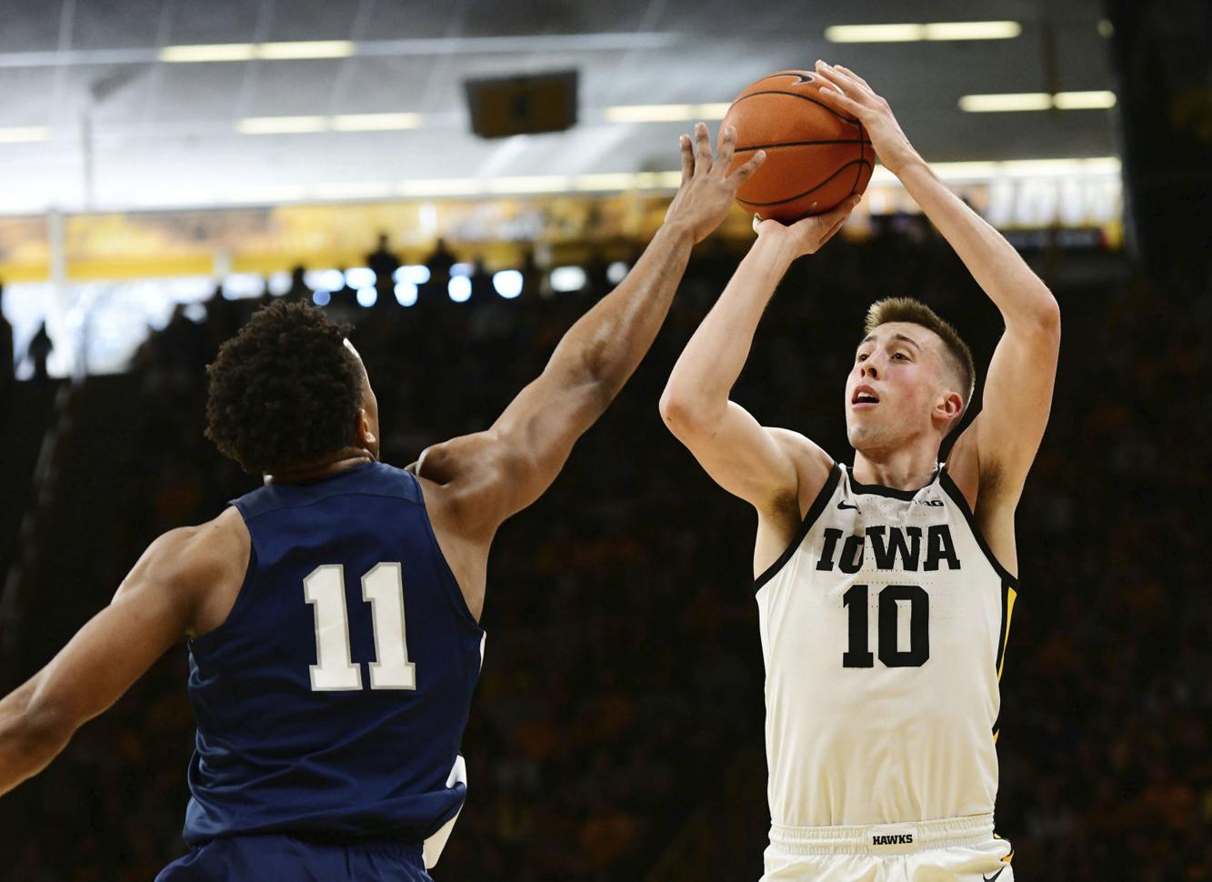 Wieskamp enters his name in the NBA draft for the second time