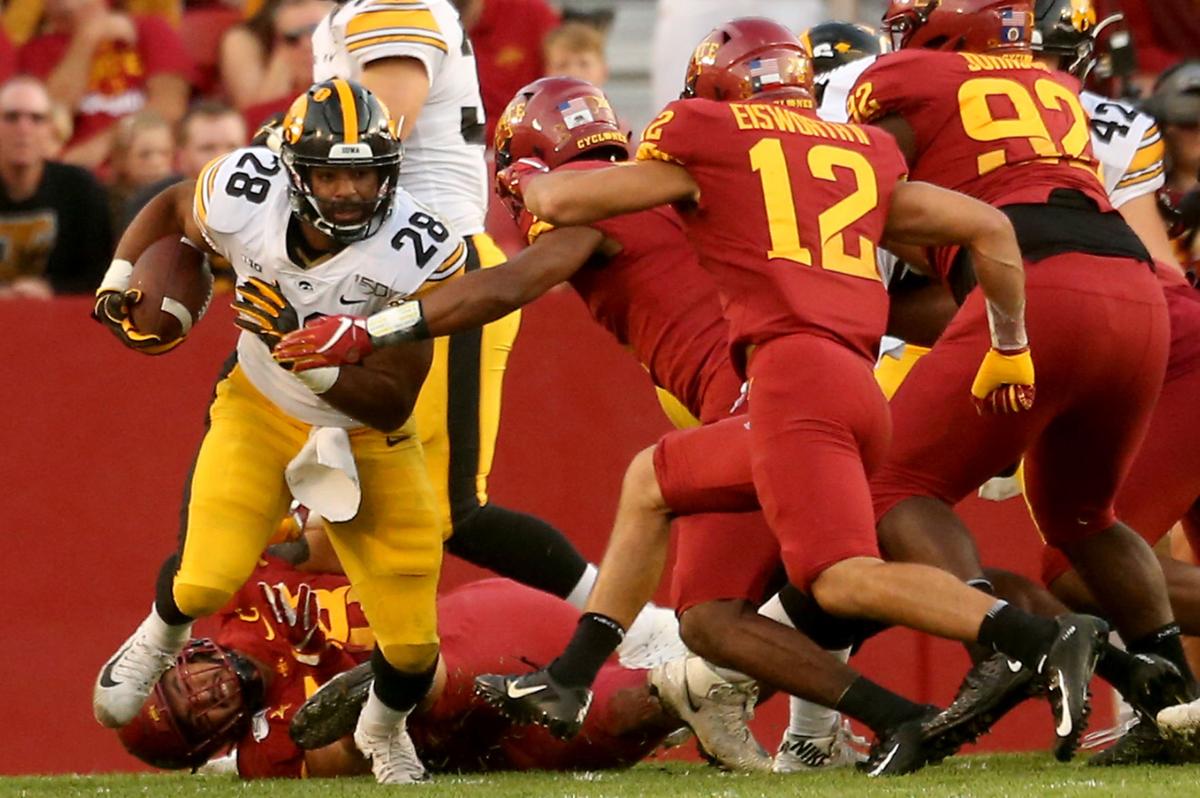 Hawkeyes taking care of business ... and the ball