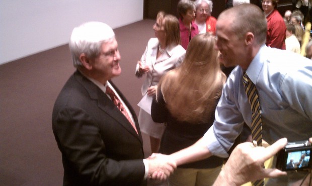 Gingrich tops grades from Iowa Corn Growers