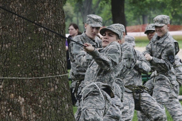 Central hosts JROTC competition at Arsenal