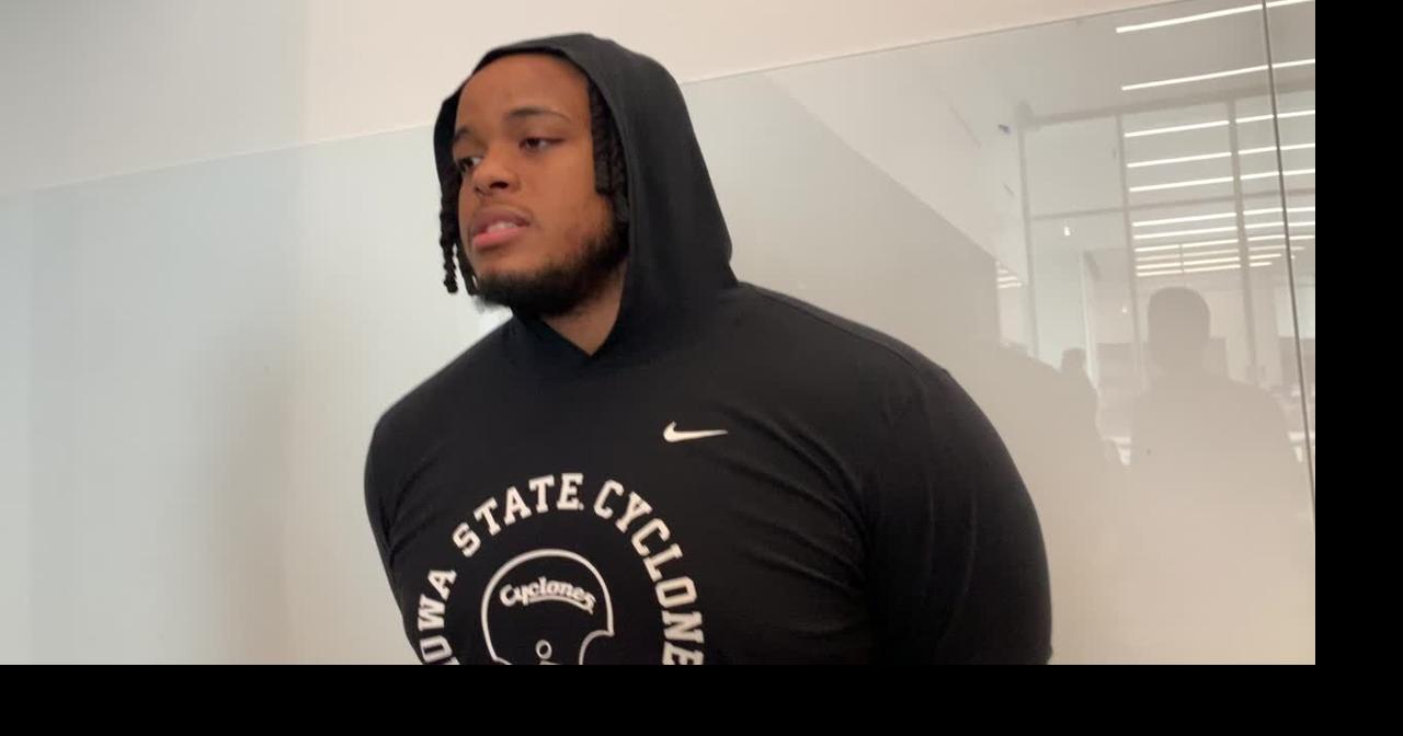 Iowa State defensive end Domonique Orange interview