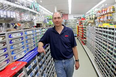Hardware store owner celebrates 10 years in business