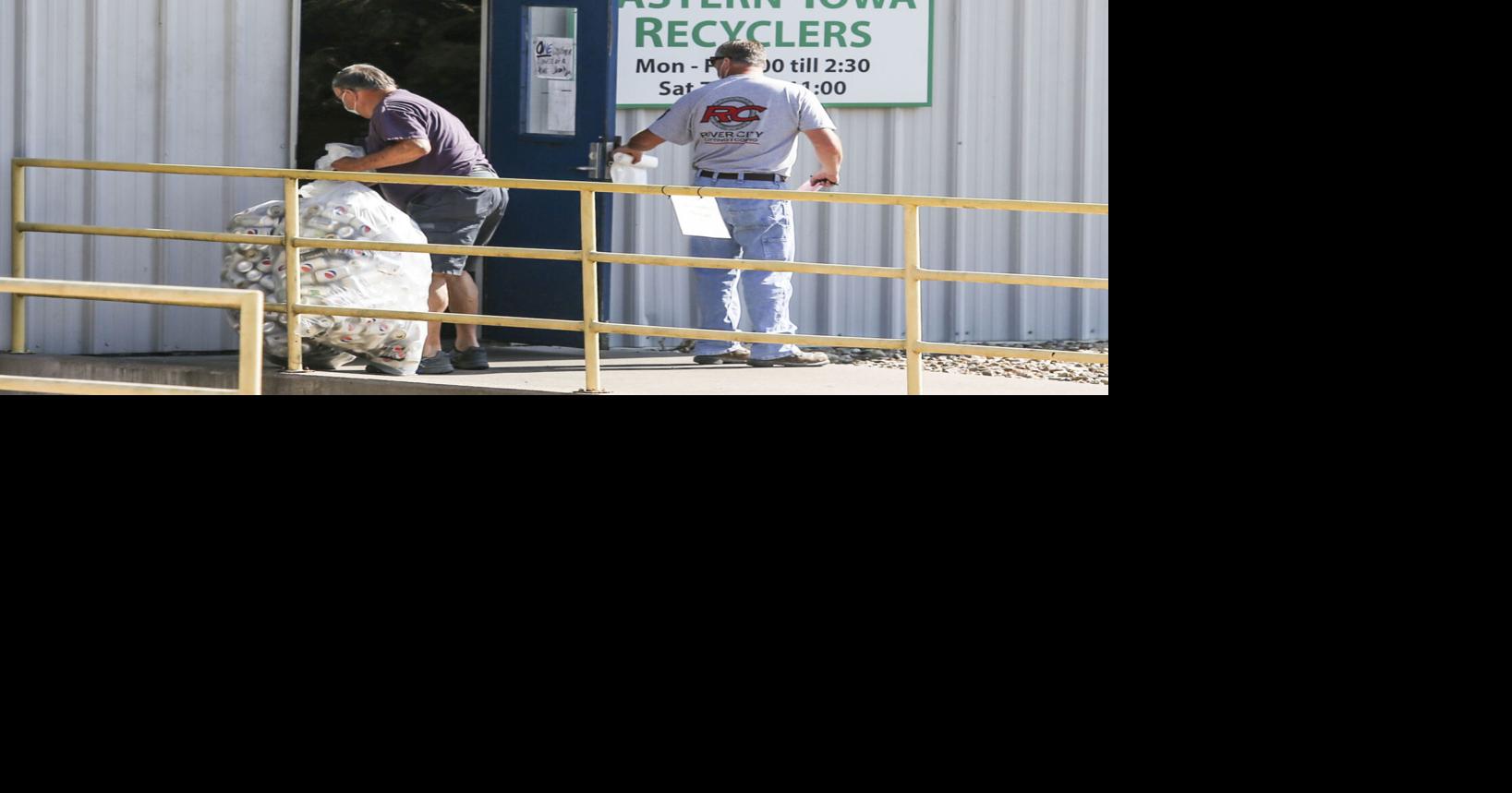 Lines grow at can, bottle redemption center