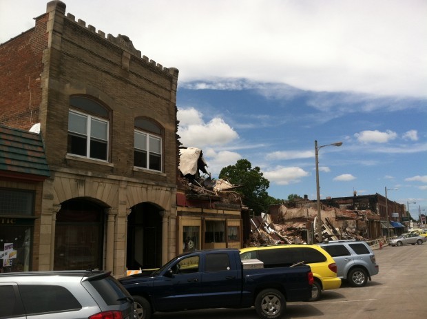 Prophetstown comes together after downtown fire