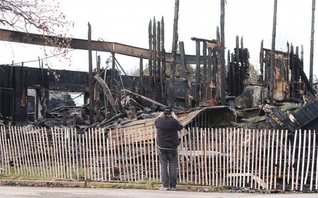 2 Clinton fires destroy landmark, damage home, injure 1