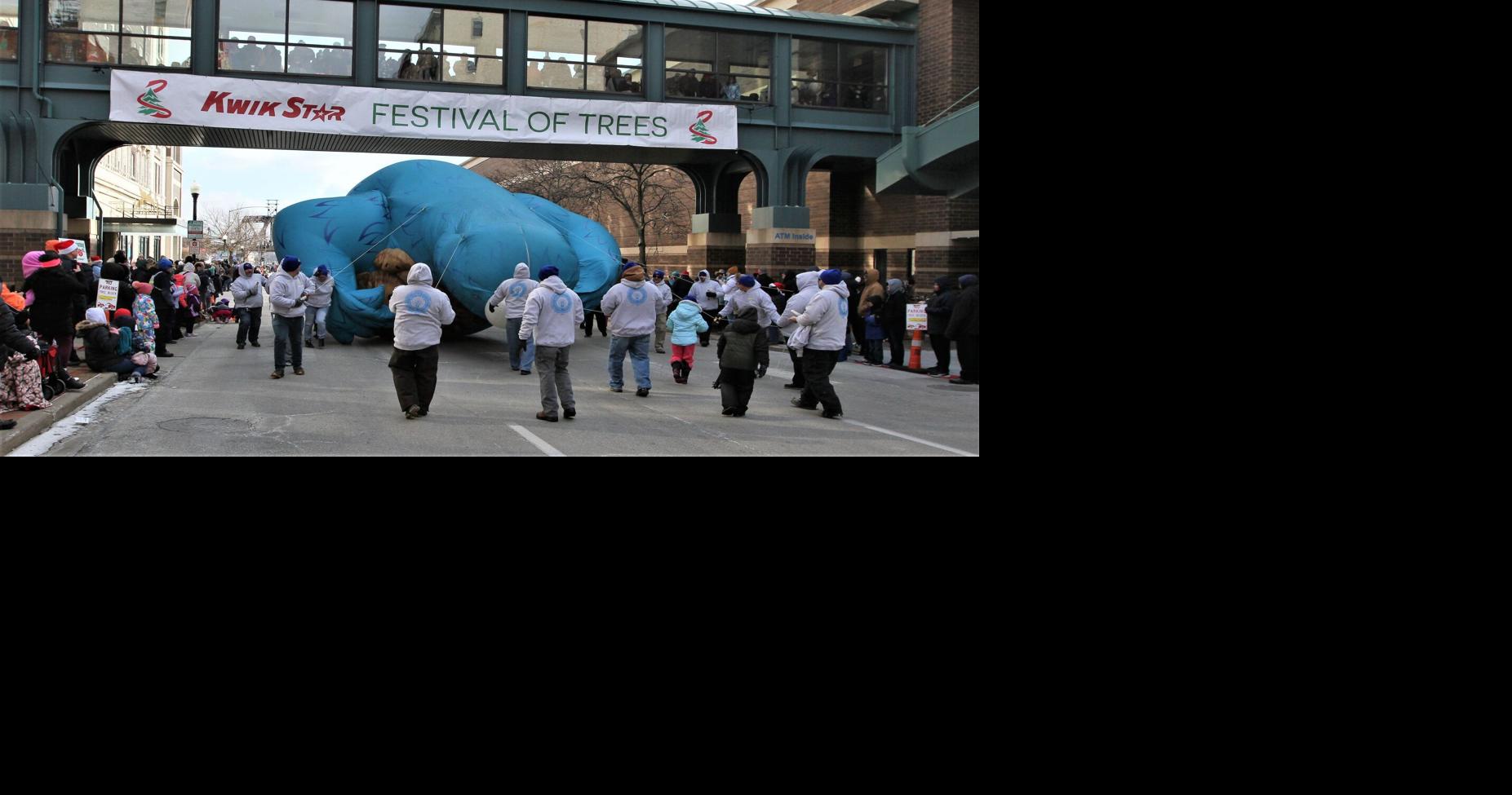 Windy and cold conditions didn't stop the 30th Annual Festival of Trees ...