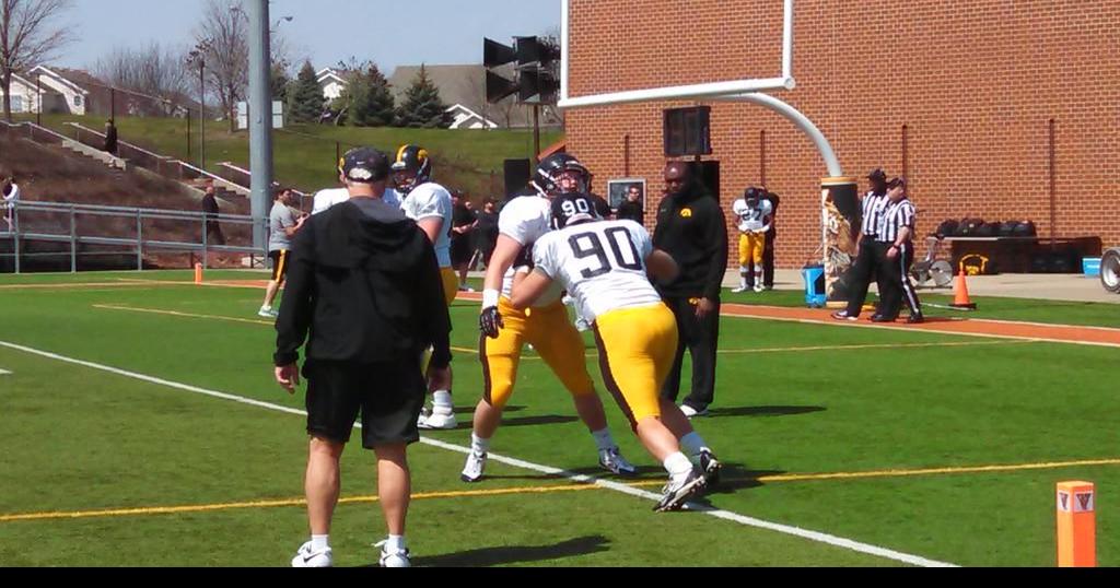 Photos: Hawkeyes spring practice