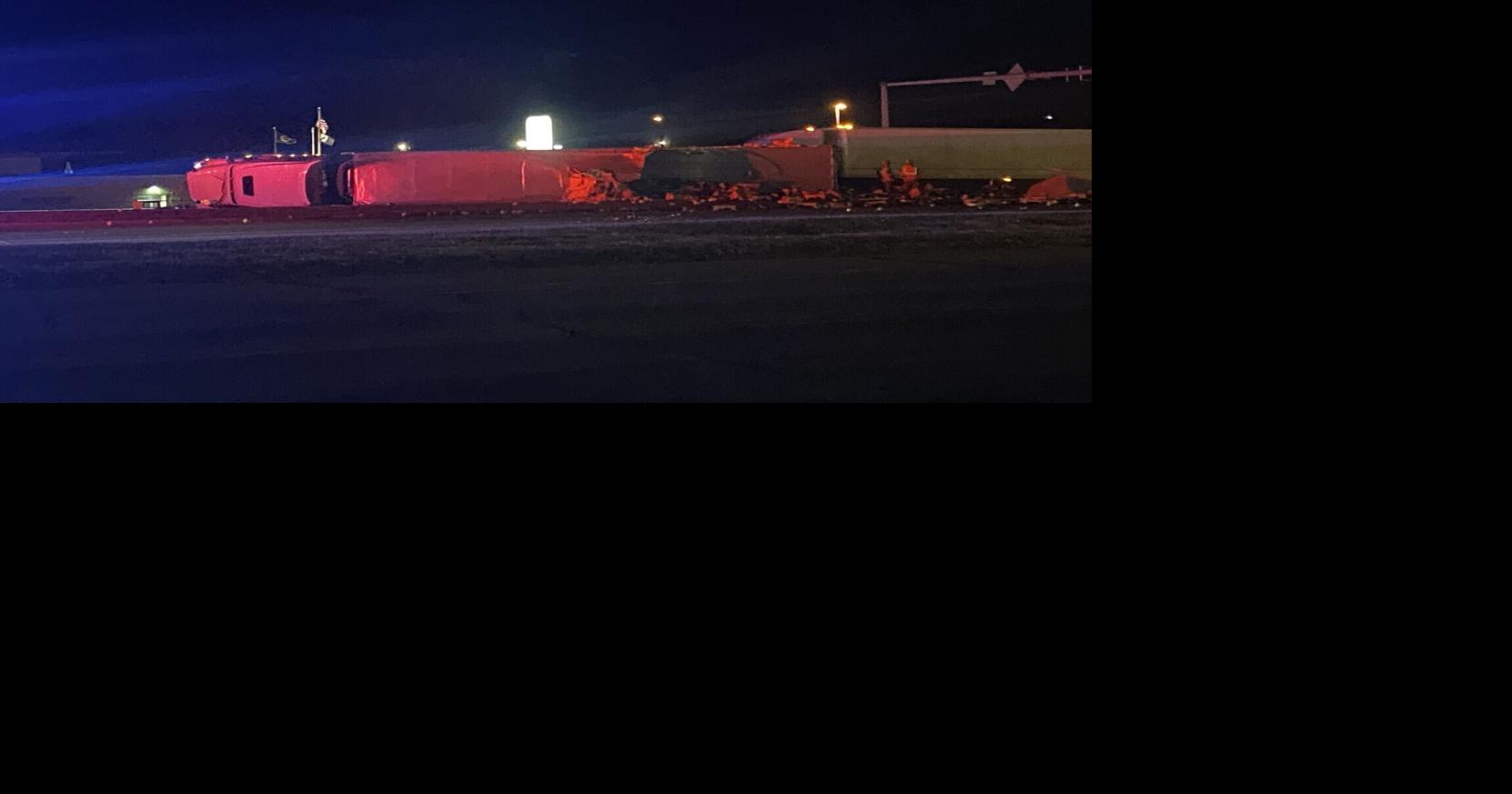 Semi driver arrested in crash that littered watermelons on interstate ...