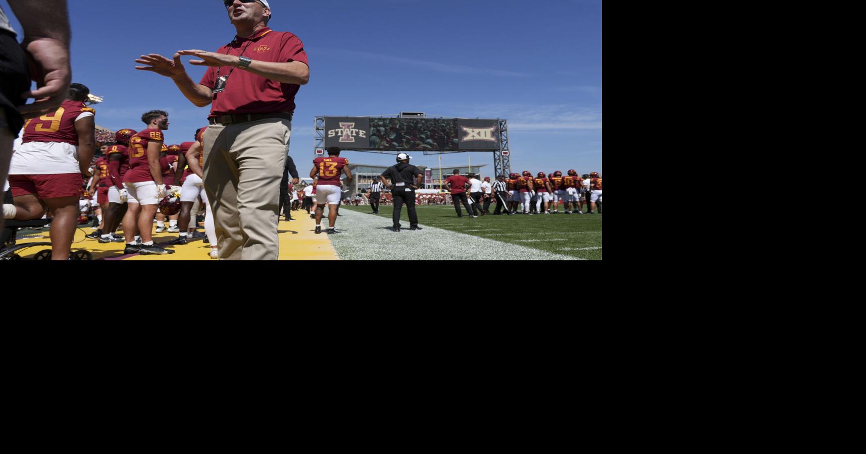 Jamie Pollard on new Iowa State president, video boards