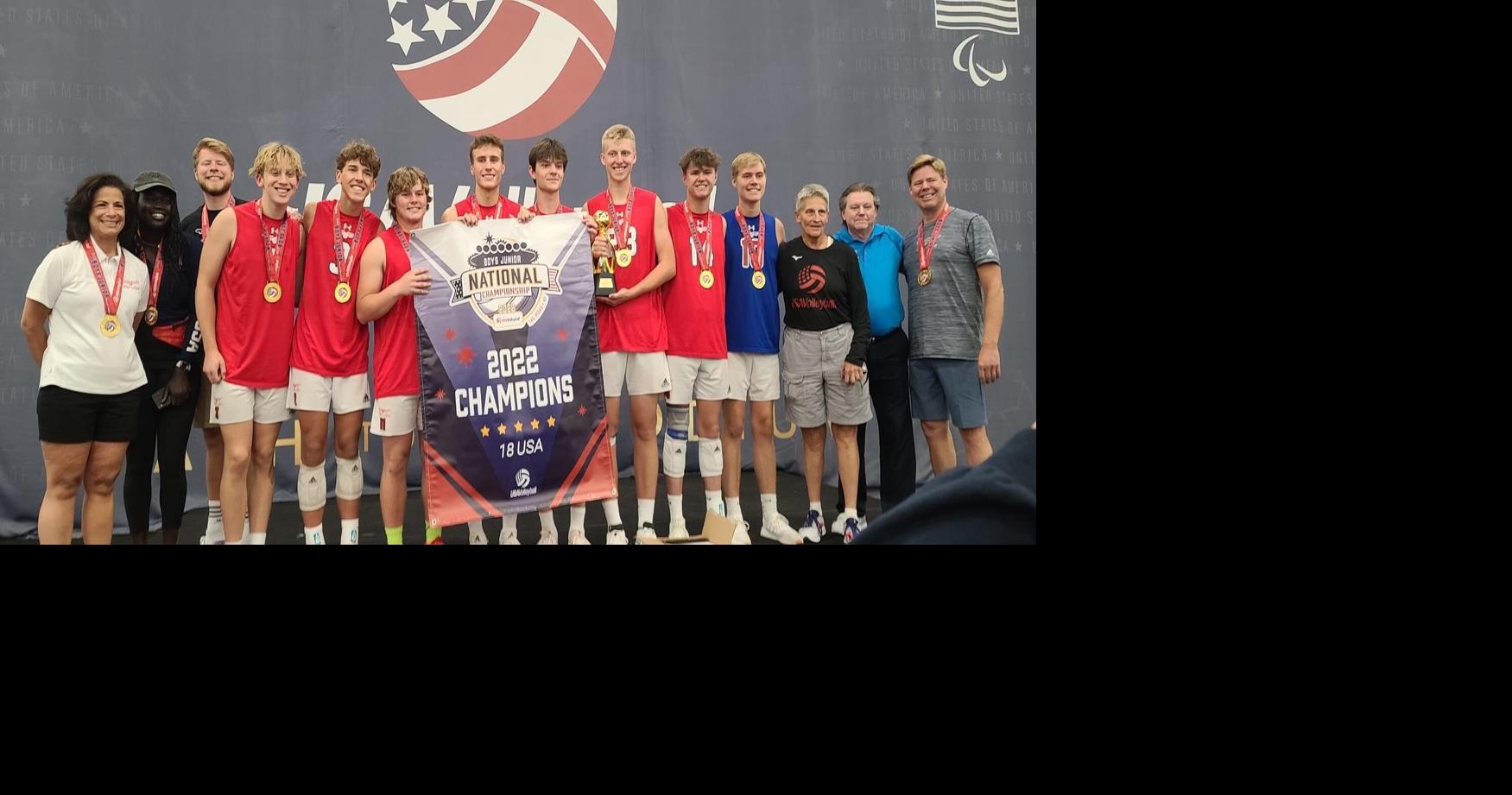 Go the distance: Two local boys win national club volleyball title with ...