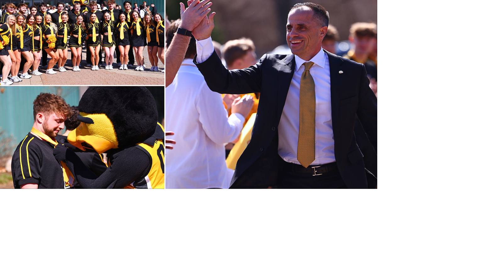 Iowa men’s hoops coach Ben McCollum explains signature look