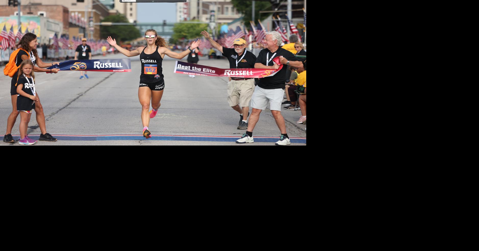 Beat the Elite runners meet the challenge, donate prizes