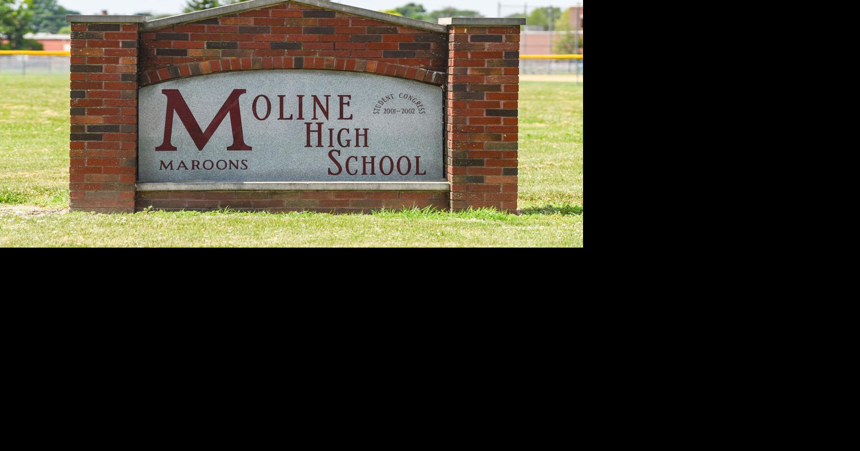 Moline men remain in custody Wednesday after break-in at Moline High School