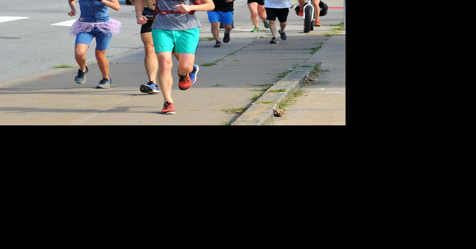 Runners hit the streets for virtual Bix 7 race