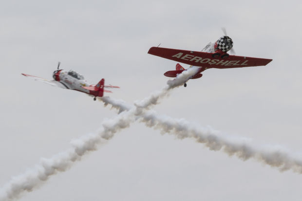 Daring performers boost air show excitement
