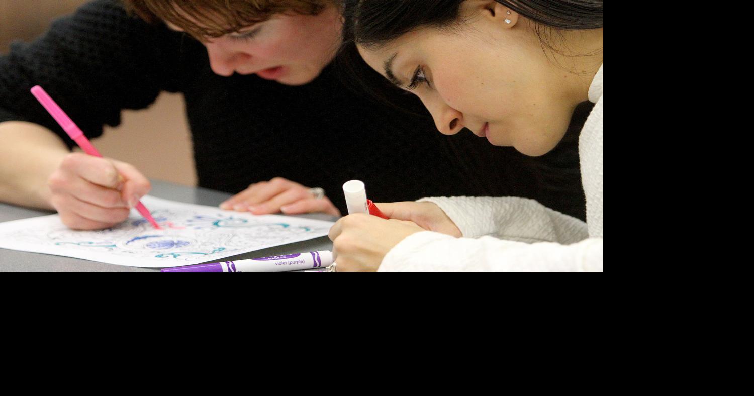 What's the deal with those adult coloring classes?