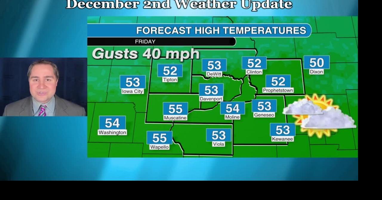 Quad-Cities weather to stay steady and mild through mid-week
