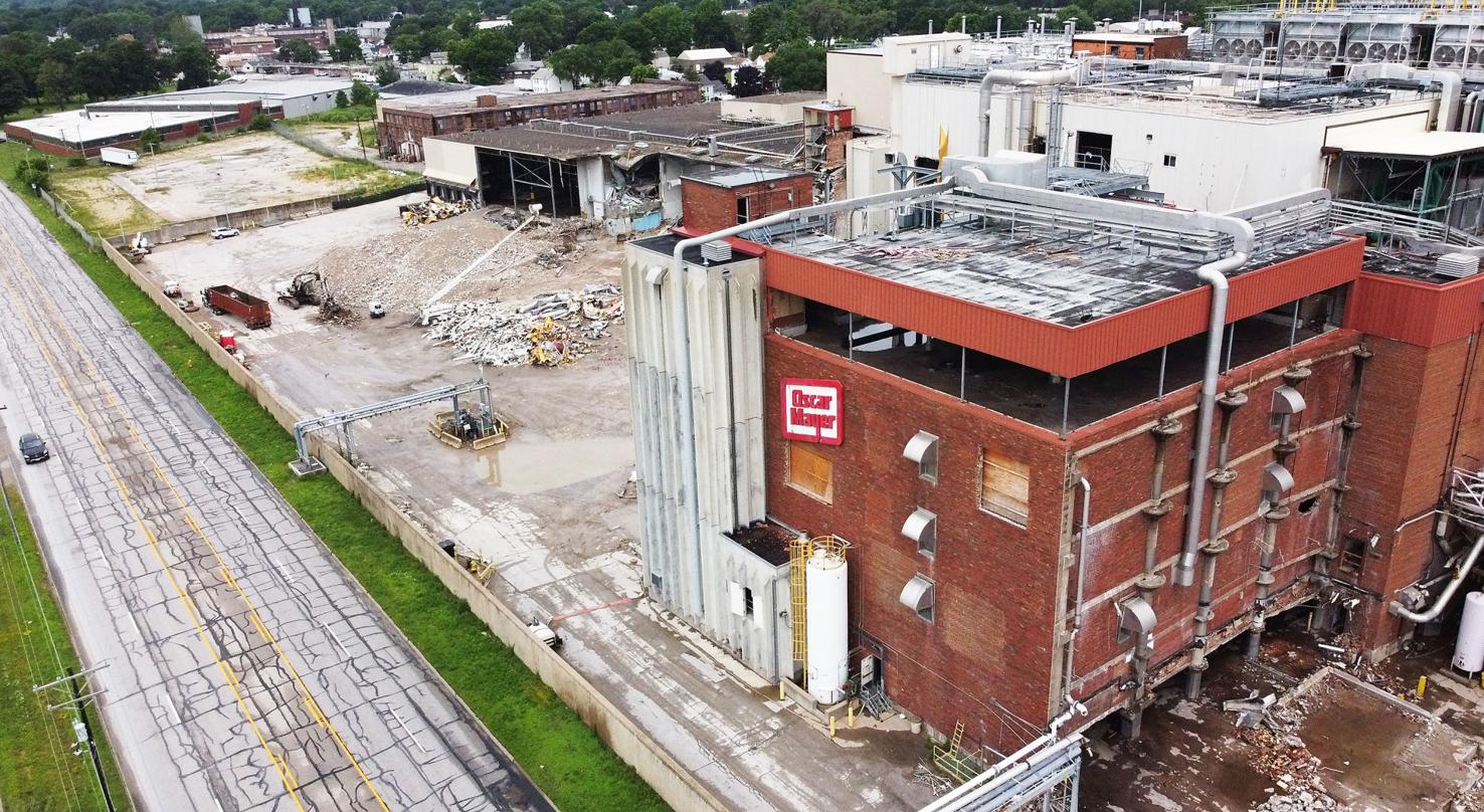PHOTOS: Demolition of the former Oscar Mayer plant
