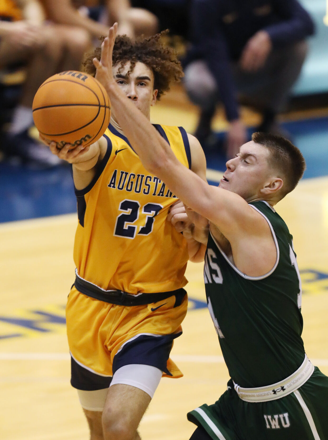 Photos: Augustana men's basketball vs Illinois Wesleyan