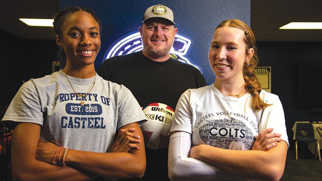Casteel volleyball turning corner, becoming contender | Sports ...