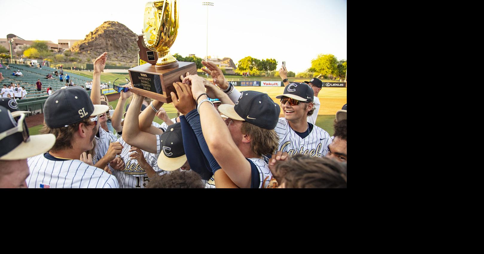 Casteel leaves no doubt, cruises to second straight 5A baseball title ...