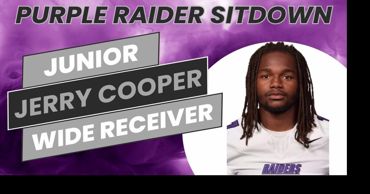 Purple Raider Sit-Down Week Six - Junior Wide Receiver Jerry Cooper ...