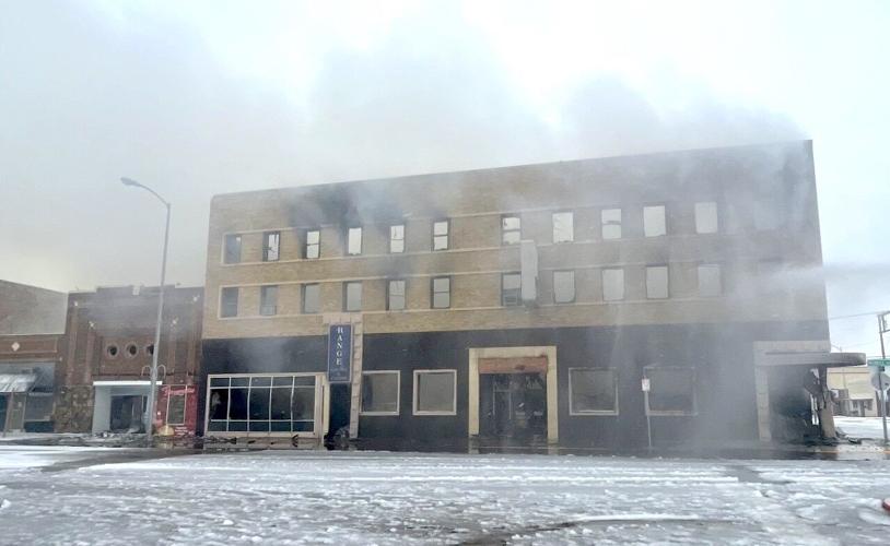 Glendive Fire Department still monitoring Jordan Inn fire scene | News ...