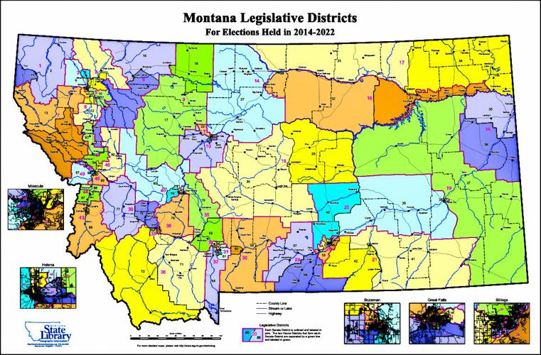 Approved Montana redistricting map to remove two Eastern Montana ...