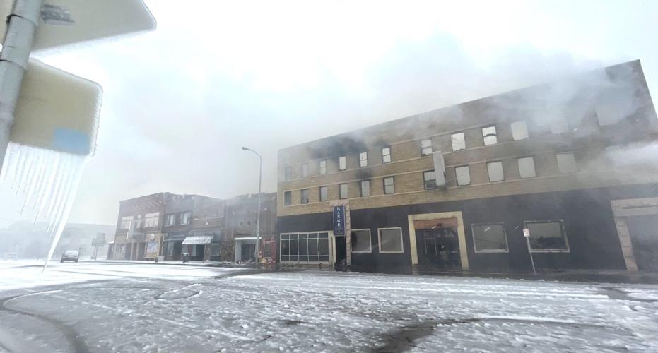 Glendive Fire Department still monitoring Jordan Inn fire scene | News ...