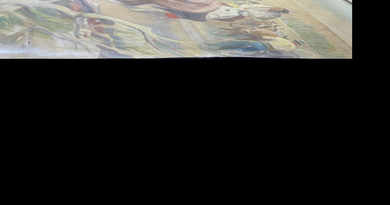 J.K. Ralston’s painting, “General Sully at the Yellowstone ...