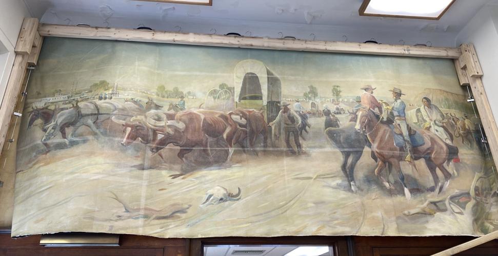 J.K. Ralston’s painting, “General Sully at the Yellowstone ...