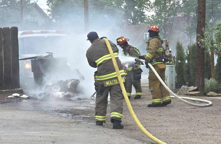 Glendive Fire Department responds to garbage fire on Memorial Day ...